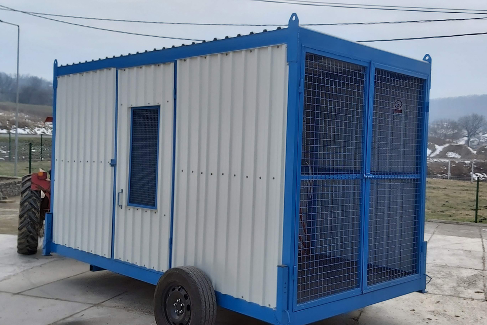 TRAILING DOO - Anti hail cannon